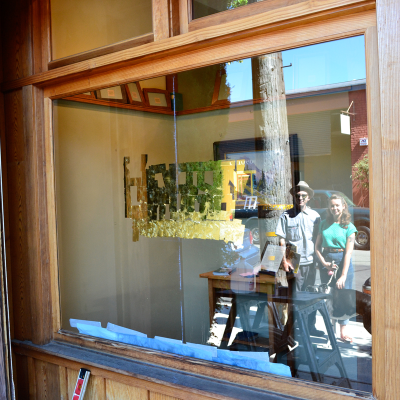 Art and Craft of Sign Painting | Holton Studio Frame-Makers