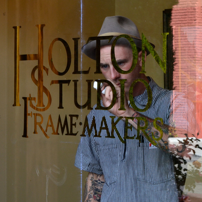 Art and Craft of Sign Painting | Holton Studio Frame-Makers