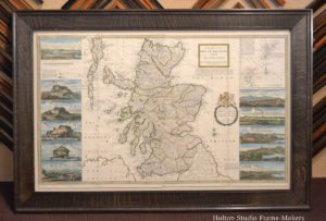 Framing Scotland: Another Way to Frame Maps - Holton Studio Frame-Makers