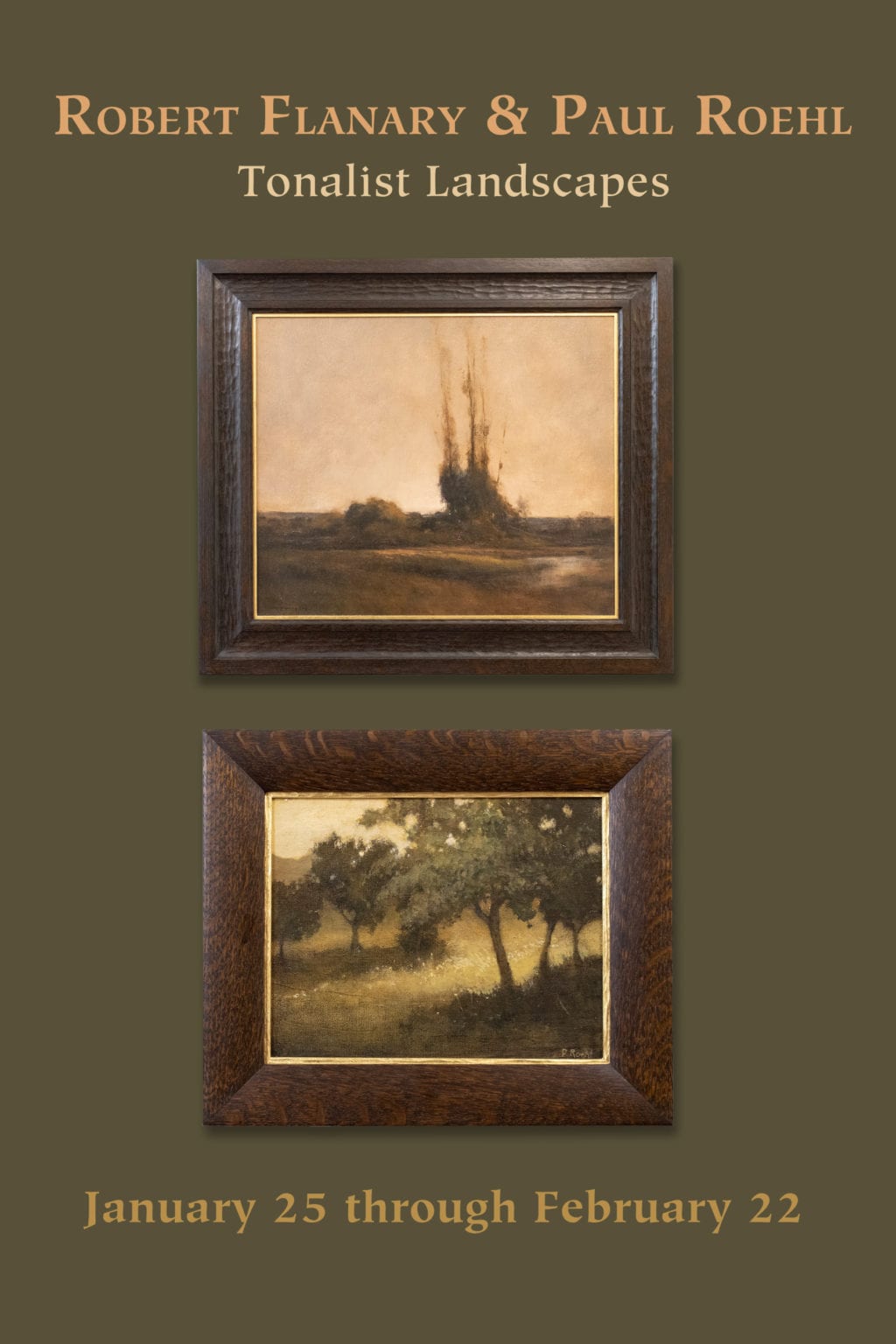 Robert Flanary and Paul Roehl: A Harmony Continuing Still - Holton ...