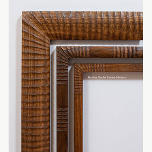 On the Corner: Carved Flute Samples - Holton Studio Frame-Makers