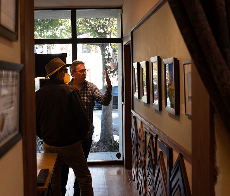 Framing Bill Cone for Beloved California VII - Holton Studio Frame-Makers