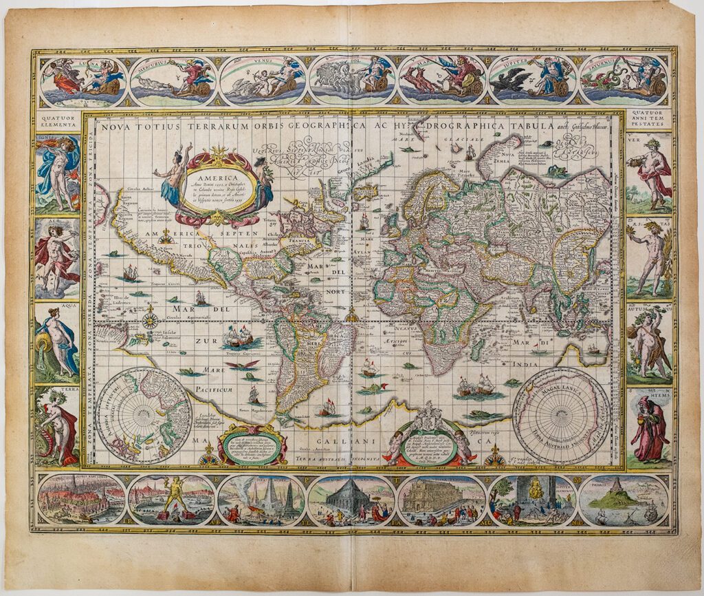 Framing an Early Seventeenth Century Dutch Map of the World - Holton ...