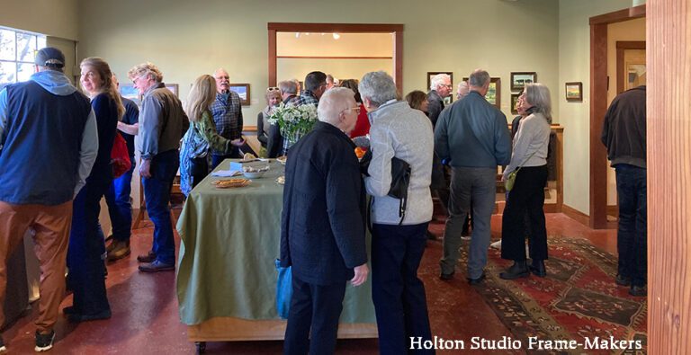 Peek and Perkins Opening - Holton Studio Frame-Makers