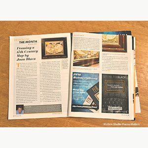 Another Picture Framing Magazine Design of the Month! - Holton Studio ...